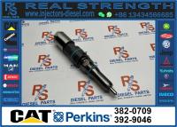 China Perkins original  382-0709 Diesel Fuel Injector Replacement for C9.3 C9 D6T D7E Engine, Fits 336E 336EL 336ELN Excavator  original new injector for sale