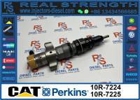 China Perkins original Perkins 10R-7224 Common Rail Fuel Injector Assembly for C-9 Perkins Excavator replacement for OEM new injector original new injector for sale