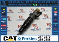 China Perkins original Perkins 217-2570 Diesel Fuel Injector for C-9 Engine 330C Excavator 12H D6R Replacement for OEM new injector original new injector for sale