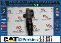 China Perkins original Perkins 217-2570 Diesel Fuel Injector for C-9 Engine 330C Excavator 12H D6R Replacement for OEM new injector original new injector for sale