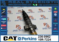 China Perkins original  236-0962 Common Rail Fuel Injector 10R7224 10R-7224 235-2888 for C-9 330C 637G E330C 330CL Excavator Diesel Parts  original new injector for sale