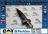 China Perkins original  236-0962 Common Rail Fuel Injector 10R7224 10R-7224 235-2888 for C-9 330C 637G E330C 330CL Excavator Diesel Parts  original new injector for sale