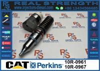 China Perkins original Perkins 10R-0961 Diesel Engine Fuel Injector Assembly for C12 Excavator 345B II 365B L Replacement for OEM new injector original new injector for sale