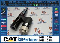 China Perkins original Perkins original Perkins 10R-1259 Common Rail Fuel Injector for C10 C12 Diesel Engine EXCAVATOR 345B 345C Truck Parts Replacement for OEM new injector original original new injector for sale