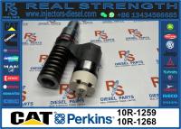 China Perkins original Perkins original Perkins 10R-1259 Common Rail Fuel Injector for C10 C12 Diesel Engine EXCAVATOR 345B 345C Truck Parts Replacement for OEM new injector original original new injector for sale