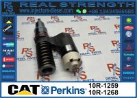 China Perkins original Perkins original Perkins 10R-1259 Common Rail Fuel Injector for C10 C12 Diesel Engine EXCAVATOR 345B 345C Truck Parts Replacement for OEM new injector original original new injector for sale