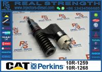 China Perkins original Perkins original Perkins 10R-1259 Common Rail Fuel Injector for C10 C12 Diesel Engine EXCAVATOR 345B 345C Truck Parts Replacement for OEM new injector original original new injector for sale