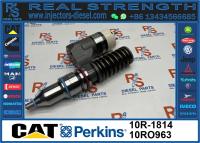 China Perkins original Perkins 10R-1814 Common Rail Fuel Injector for C12 C10 Engine Excavator Truck Parts Replacement for OEM new injector original new injector for sale