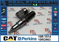 China Perkins original Perkins 10R-1814 Common Rail Fuel Injector for C12 C10 Engine Excavator Truck Parts Replacement for OEM new injector original new injector for sale