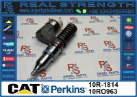 China Perkins original Perkins 10R-1814 Common Rail Fuel Injector for C12 C10 Engine Excavator Truck Parts Replacement for OEM new injector original new injector for sale