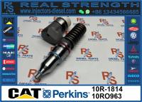 China Perkins original Perkins 10R-1814 Common Rail Fuel Injector for C12 C10 Engine Excavator Truck Parts Replacement for OEM new injector original new injector for sale