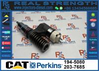 China Perkins original Perkins original Perkins 194-5080 Common Rail Fuel Diesel Injector for C10 C12 3176 3196 Engine Excavator Spare Parts Replacement for OEM new injector original original new injector for sale