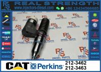 China Perkins original Perkins 212-3462 Diesel Engine Common Rail Fuel Injector for C12 3176C E345B Excavator new injector original new injector for sale