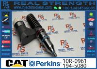 China Perkins original Perkins 10R-0961 C12 Diesel Engine Fuel Injector Assembly for 345B II 365B L Excavator new injector original new injector for sale