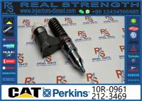 China Perkins original Perkins 10R-0961 C12 Diesel Engine Fuel Injector Assembly for 345B II 365B L Excavator new injector original new injector for sale