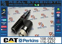 China Perkins original  10R-0963 Common Rail Fuel Injector Assembly for C10 C12 3176C 3196 345B Excavator Diesel Engine parts 212-3460 10R-0960 194-5083 original new injector for sale