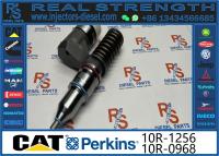 China Perkins original Perkins 10R-1256 Diesel Fuel Injector for C12 C10 Engine Auto Spare Parts Replacement for OEM new injector original new injector for sale