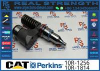 China Perkins original Perkins 10R-1256 Diesel Fuel Injector for C12 C10 Engine Auto Spare Parts Replacement for OEM new injector original new injector for sale