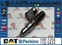 China Perkins original Perkins 10R-1256 Diesel Fuel Injector for C12 C10 Engine Auto Spare Parts Replacement for OEM new injector original new injector for sale