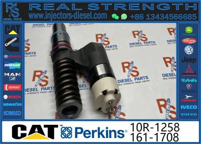 China Perkins original Perkins 10R-1258 Common Rail Diesel Fuel Injector for C12 Engine Excavator Truck new injector original new injector for sale