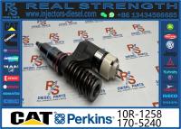 China Perkins original Perkins 10R-1258 Common Rail Diesel Fuel Injector for C12 Engine Excavator Truck new injector original new injector for sale