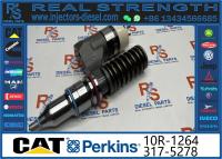 China Perkins original Perkins 10R-1264 Diesel Fuel Injector for C10 C12 3176C Engine Loader 966G II Grader 140H Replacement for OEM new injector original new injector for sale