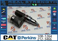 China Perkins original Perkins 10R-1264 Diesel Fuel Injector for C10 C12 3176C Engine Loader 966G II Grader 140H Replacement for OEM new injector original new injector for sale
