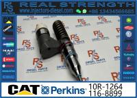 China Perkins original Perkins 10R-1264 Diesel Fuel Injector for C10 C12 3176C Engine Loader 966G II Grader 140H Replacement for OEM new injector original new injector for sale