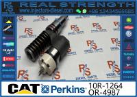 China Perkins original Perkins 10R-1264 Diesel Fuel Injector for C10 C12 3176C Engine Loader 966G II Grader 140H Replacement for OEM new injector original new injector for sale