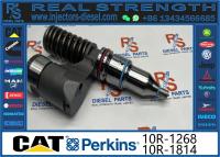 China Perkins original  Common Rail Fuel Injector 10R-1268 203-7685 20R-0056 for C10 C12 3176 3196 Excavator Wheel Loader Truck Engine Parts new injector original new injector for sale