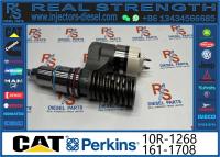 China Perkins original  Common Rail Fuel Injector 10R-1268 203-7685 20R-0056 for C10 C12 3176 3196 Excavator Wheel Loader Truck Engine Parts new injector original new injector for sale