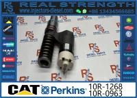 China Perkins original  Common Rail Fuel Injector 10R-1268 203-7685 20R-0056 for C10 C12 3176 3196 Excavator Wheel Loader Truck Engine Parts new injector original new injector for sale