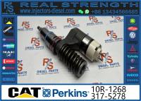 China Perkins original  Common Rail Fuel Injector 10R-1268 203-7685 20R-0056 for C10 C12 3176 3196 Excavator Wheel Loader Truck Engine Parts new injector original new injector for sale