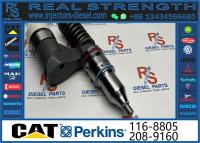 China Perkins original  Fuel Injector 116-8805 for C12 3176 3196 Engine E345B Excavator Replacement for OEM 166-0149 0R-9530 116-5425 170-5252 new injector original new injector for sale