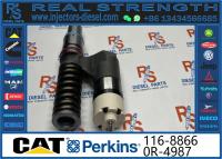 China Perkins original  116-8866 Common Rail Fuel Diesel Injector for C12 3176B Engine Excavator Spare Parts 194-5080 170-5252  original new injector for sale