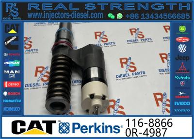 China Perkins original  116-8866 Common Rail Fuel Diesel Injector for C12 3176B Engine Excavator Spare Parts 194-5080 170-5252  original new injector for sale