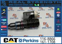 China Perkins original  116-8866 Common Rail Fuel Diesel Injector for C12 3176B Engine Excavator Spare Parts 194-5080 170-5252  original new injector for sale