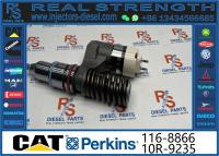China Perkins original  116-8866 Common Rail Fuel Diesel Injector for C12 3176B Engine Excavator Spare Parts 194-5080 170-5252  original new injector for sale
