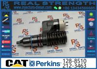 China Perkins original  128-8510 Common Rail Fuel Injector for C12 C10 345B 345C Excavator Diesel Engine Spare Parts 10R-0963 0R-9530  original new injector for sale