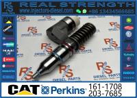 China Perkins original Perkins 161-1708 Fuel Injector Assembly Common Rail for C12 C10 Engine 345B 345C Excavator Truck Diesel Parts new injector original new injector for sale