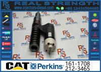 China Perkins original Perkins 161-1708 Fuel Injector Assembly Common Rail for C12 C10 Engine 345B 345C Excavator Truck Diesel Parts new injector original new injector for sale