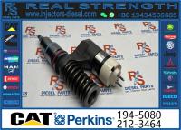 China Perkins original  194-5080 Common Rail Fuel Diesel Injector for C10 C12 345B Excavator Engine Parts 170-5252 10R-0963 194-5083  original new injector for sale