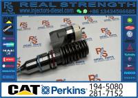 China Perkins original  194-5080 Common Rail Fuel Diesel Injector for C10 C12 345B Excavator Engine Parts 170-5252 10R-0963 194-5083  original new injector for sale