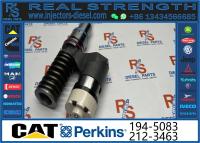 China Perkins original Common Rail Diesel Fuel Injector Nozzle Assembly 194-5083 194-5080 20R-0055 For C10 C12 345B Excavator original new injector for sale