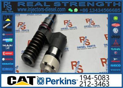 China Perkins original Common Rail Diesel Fuel Injector Nozzle Assembly 194-5083 194-5080 20R-0055 For C10 C12 345B Excavator original new injector for sale