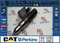 China Perkins original Common Rail Diesel Fuel Injector Nozzle Assembly 194-5083 194-5080 20R-0055 For C10 C12 345B Excavator original new injector for sale