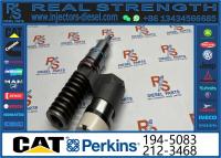 China Perkins original Common Rail Diesel Fuel Injector Nozzle Assembly 194-5083 194-5080 20R-0055 For C10 C12 345B Excavator original new injector for sale