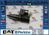 China Perkins original Common Rail Diesel Fuel Injector Nozzle Assembly 194-5083 194-5080 20R-0055 For C10 C12 345B Excavator original new injector for sale