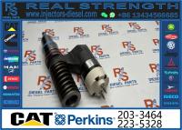 China Perkins original 203-3464 Common Rail Diesel Injector for C10 C12 Excavator Engine Fuel Injector Assembly Replacement for OEM  original new injector for sale