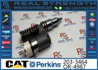 China Perkins original 203-3464 Common Rail Diesel Injector for C10 C12 Excavator Engine Fuel Injector Assembly Replacement for OEM  original new injector for sale